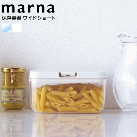 マーナ marna 保存容器 ワイドショート 700mL K762CL クリア｜永久不滅ポイント・UCポイント交換の「STOREE SAISON（ストーリー セゾン）」