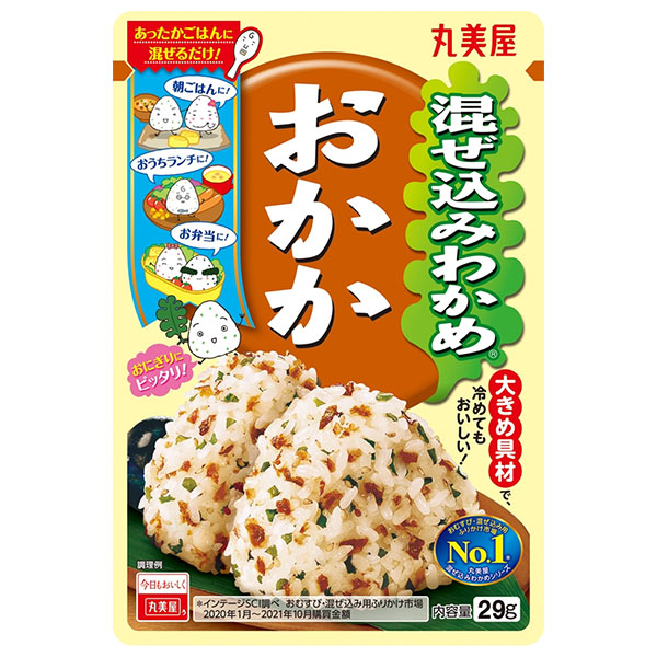 丸美屋 混ぜ込みわかめ おかか 29g×10袋入×(2ケース)|一般食品 調味料 ふりかけ 混ぜ込みごはんの素｜永久不滅ポイント・UCポイント交換の「STOREE SAISON（ストーリー セゾン）」